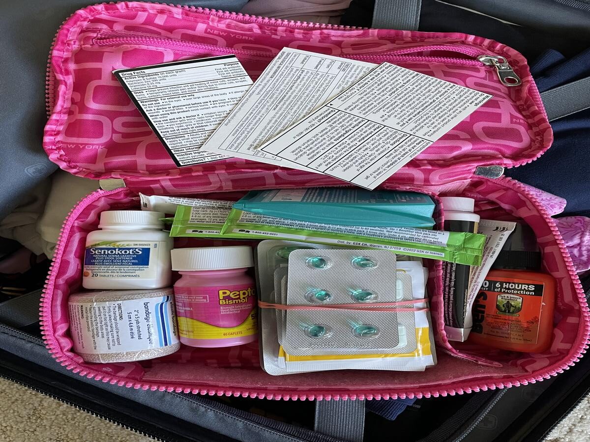 An emergency travel medical kit could make your trip!